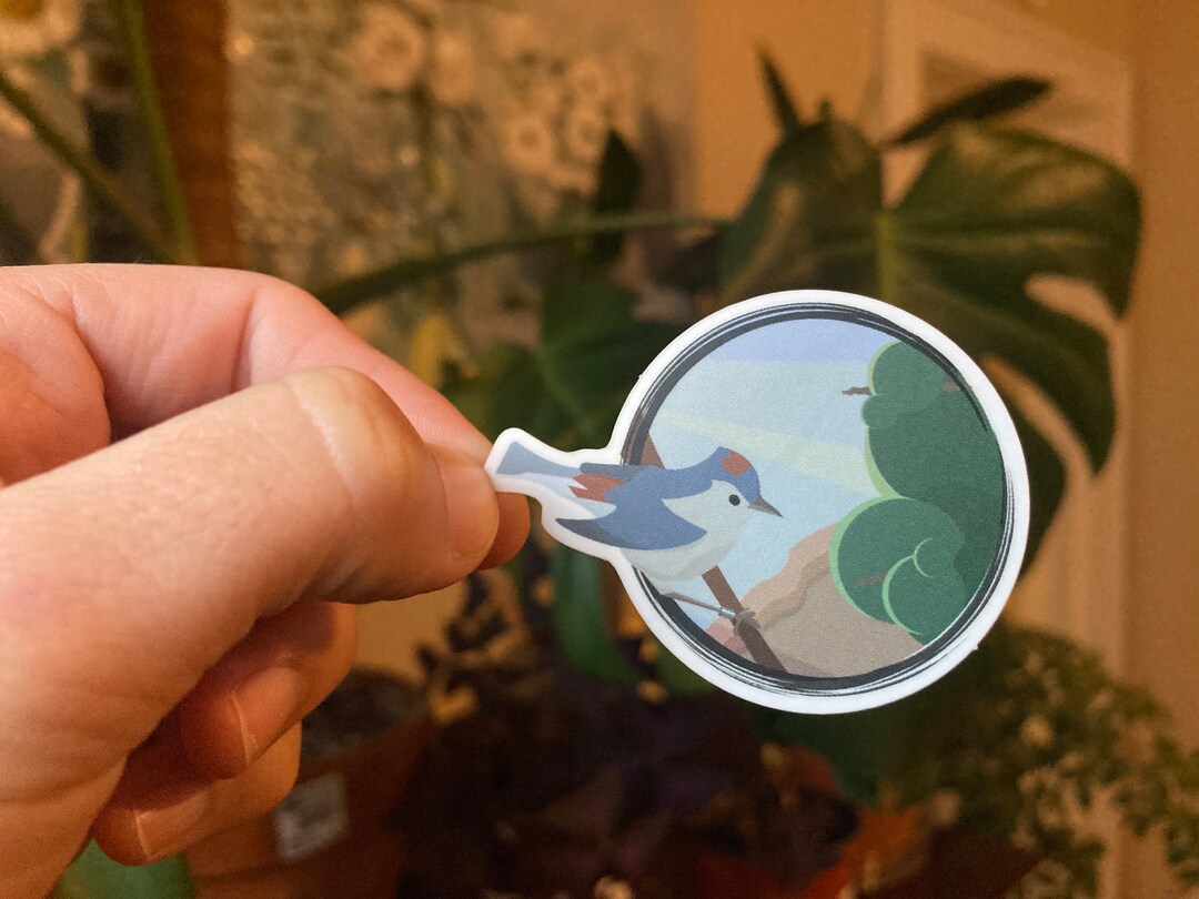 Lucy's Warbler Sticker-birding Sticker-birdwatching-southern Colorado ...