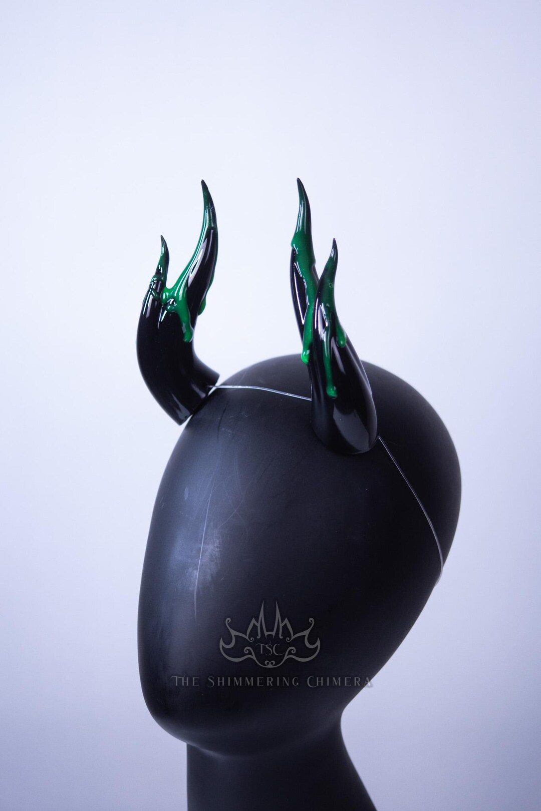 Halloween 3D Resin Printed Succubus Horns Horns for Demons, Monsters ...