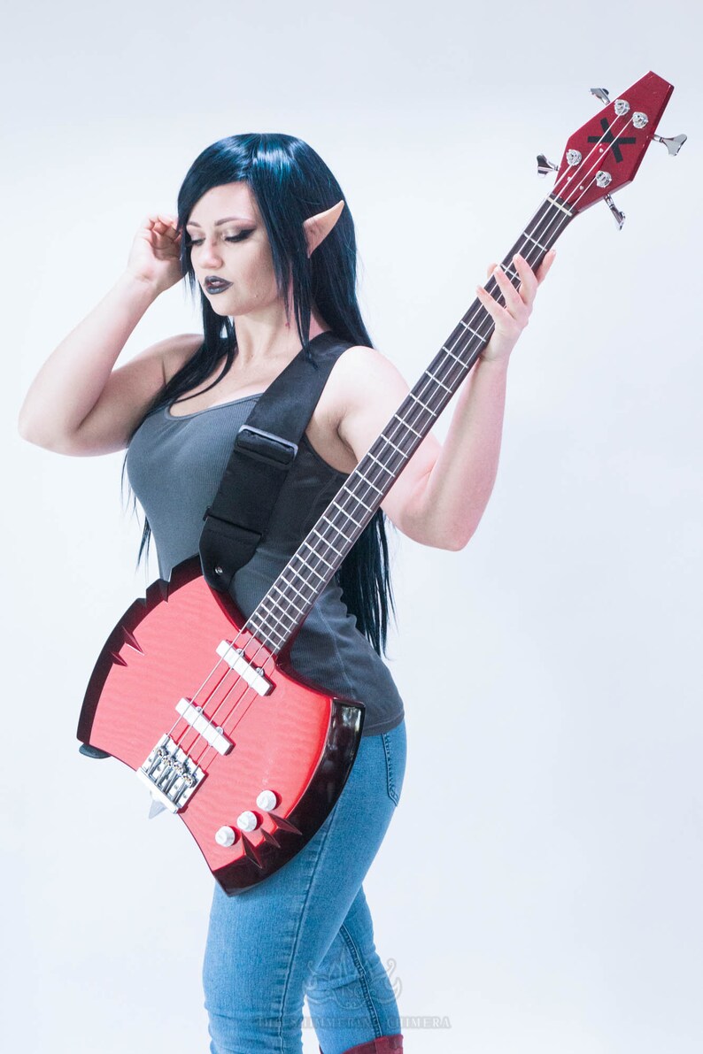 Marceline's Axe Bass Guitar Functional Replica - Etsy