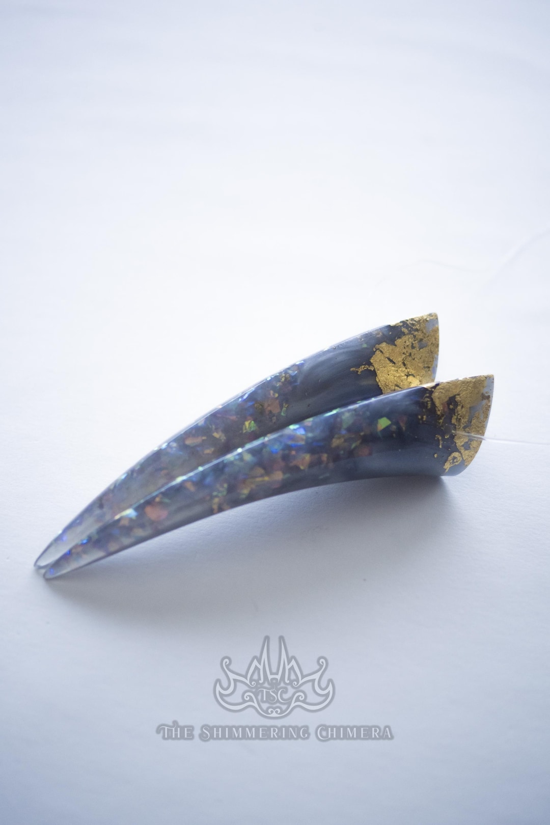 Limited Release Resin Oni Horns - Resin Cast Monster, Demon, Dragon ...