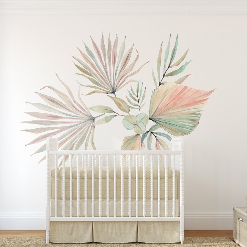 Tropical Wall Decal - Etsy