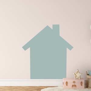 Big House Wall Decal Home Headboard Color Block, Peel and Stick Durable ...