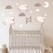Lamb Over the Moon Wall Decal, Sheep Jumping Over Moon, Clouds Decal ...