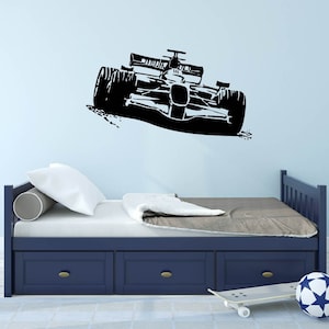 Sports Car Racing F1 Formula 1 Wall Decal Sports Car Racing | Etsy