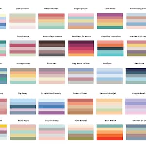 Wavy Retro Stripe Rainbow Wall Decal, Nursery Room Wall Decor, Retro ...