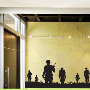 Military Wall Decal, United States Navy, Army, Air Force, Marines ...