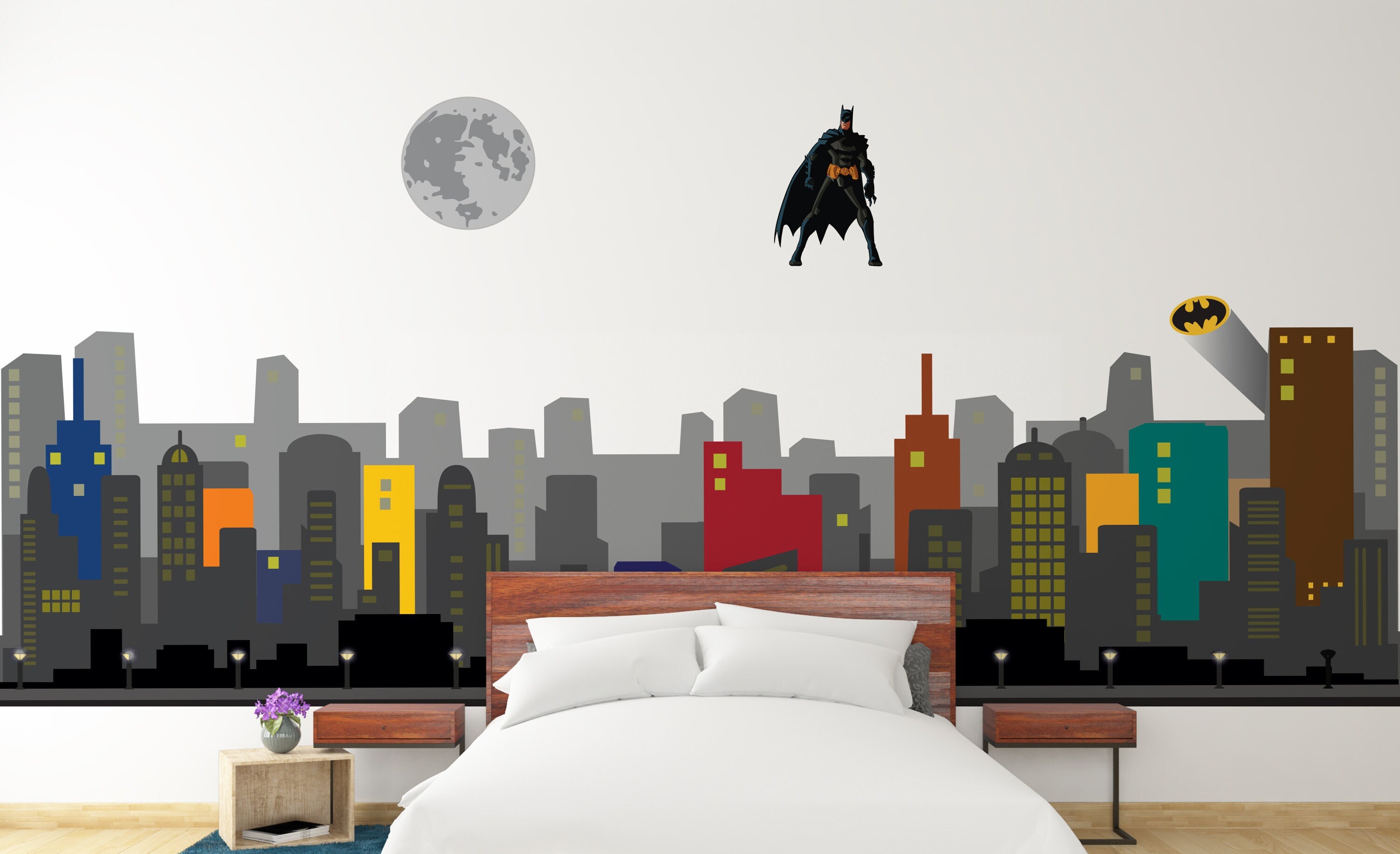 Batman City Wall Decal
