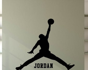Jordan Wall Decal | Etsy