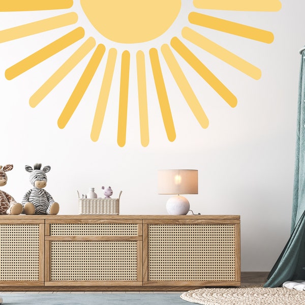 Sun Decal - Etsy