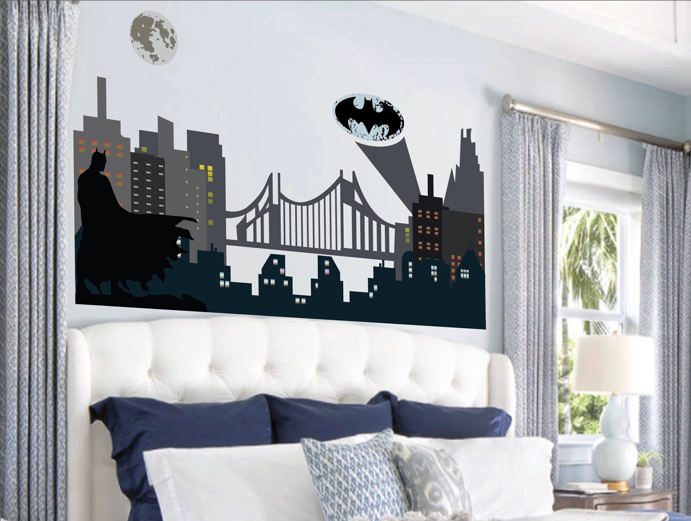 Batman City Wall Decal
