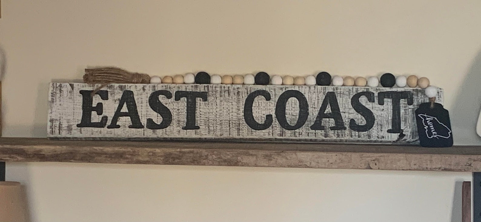 Rustic East Coast Sign - Etsy