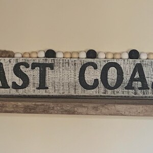 Rustic East Coast Sign - Etsy