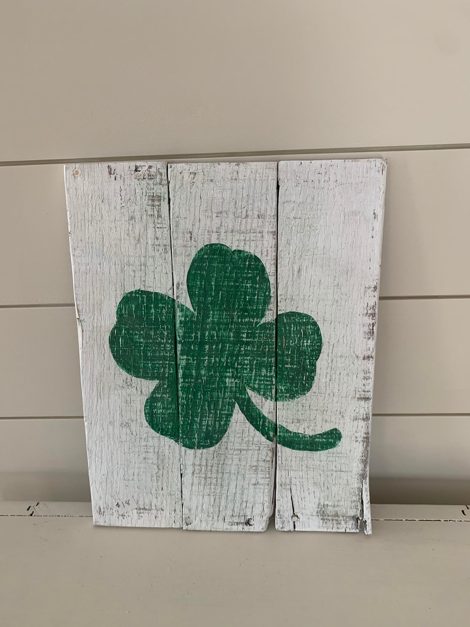 Four Leaf Clover Rustic Pallet Sign - Etsy