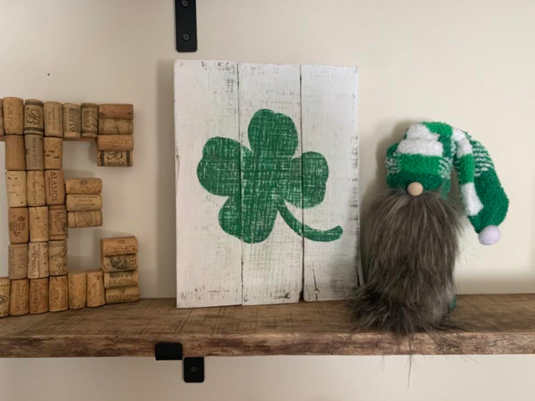Four Leaf Clover Rustic Pallet Sign - Etsy