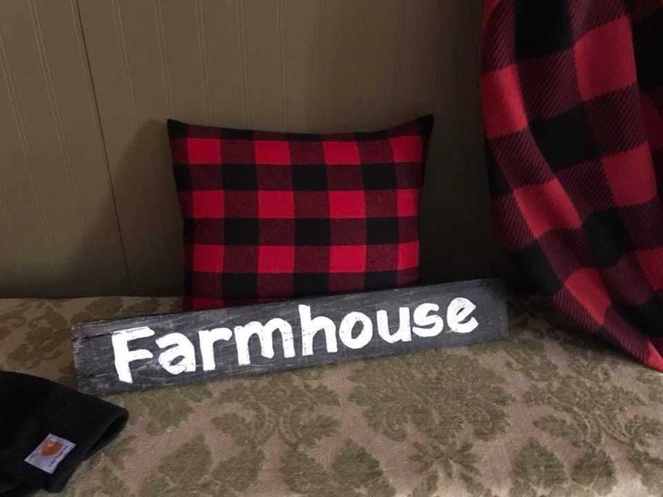 Black and White Farmhouse Sign - Etsy