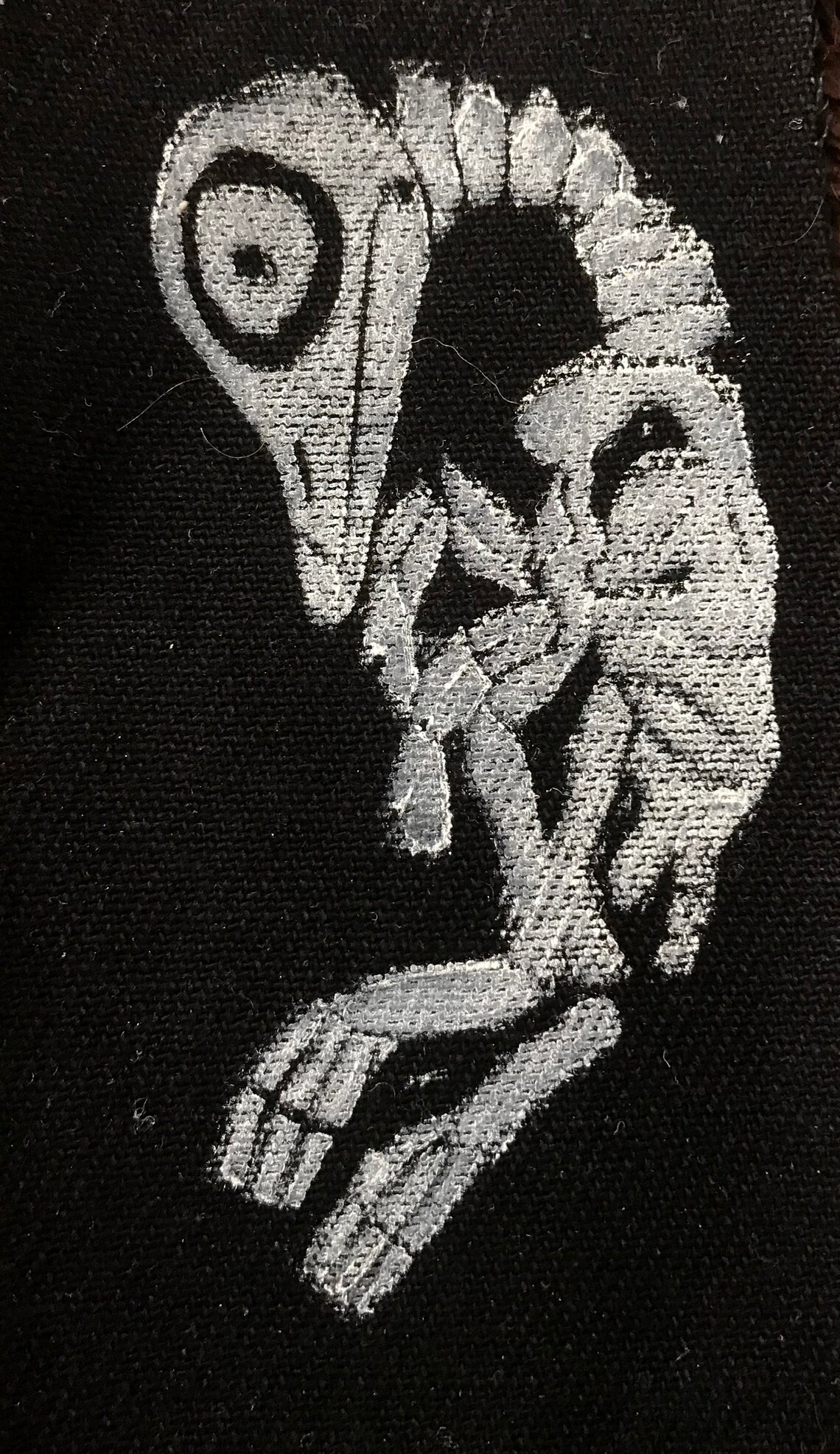 Fetal Duckling Skeleton Sew on Patch - Etsy