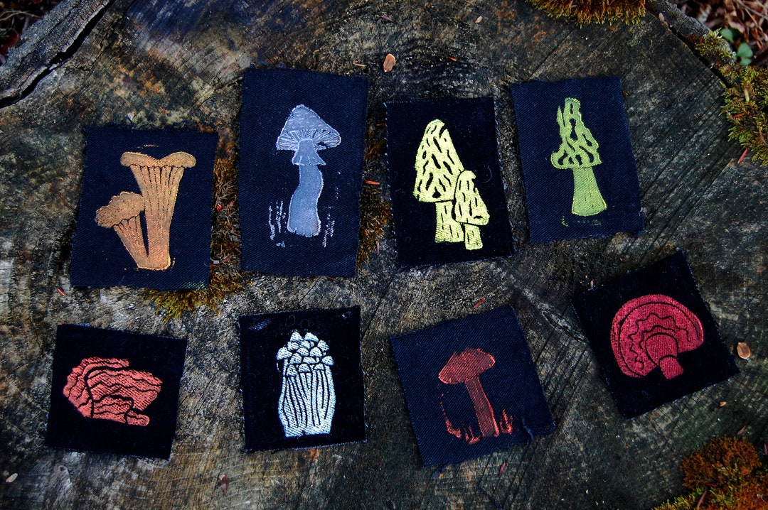 Assorted Mushroom Patches - Etsy