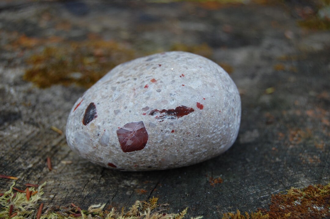 Giant Tumbled Puddingstone (weighs Over a Pound) - Etsy