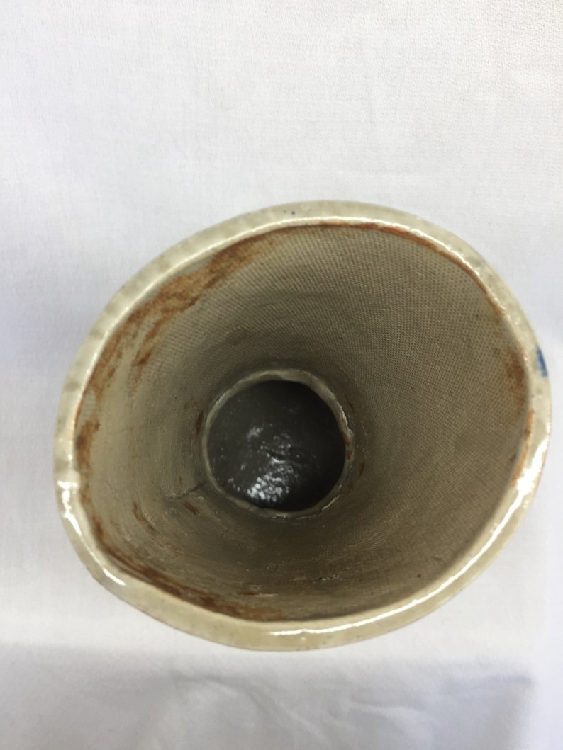 Large Funky Abstract Vase Dragonfly Flowers and Ferns - Etsy