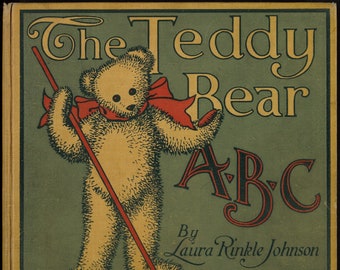 Teddy Bear Book | Etsy