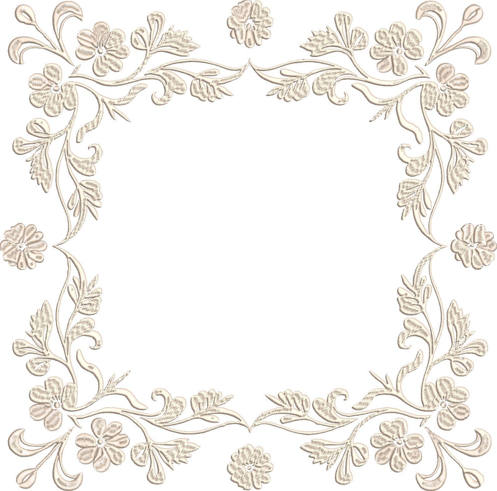 10x10 Vintage Lace Frames Machine Embroidery Pattern: Digital Download ...