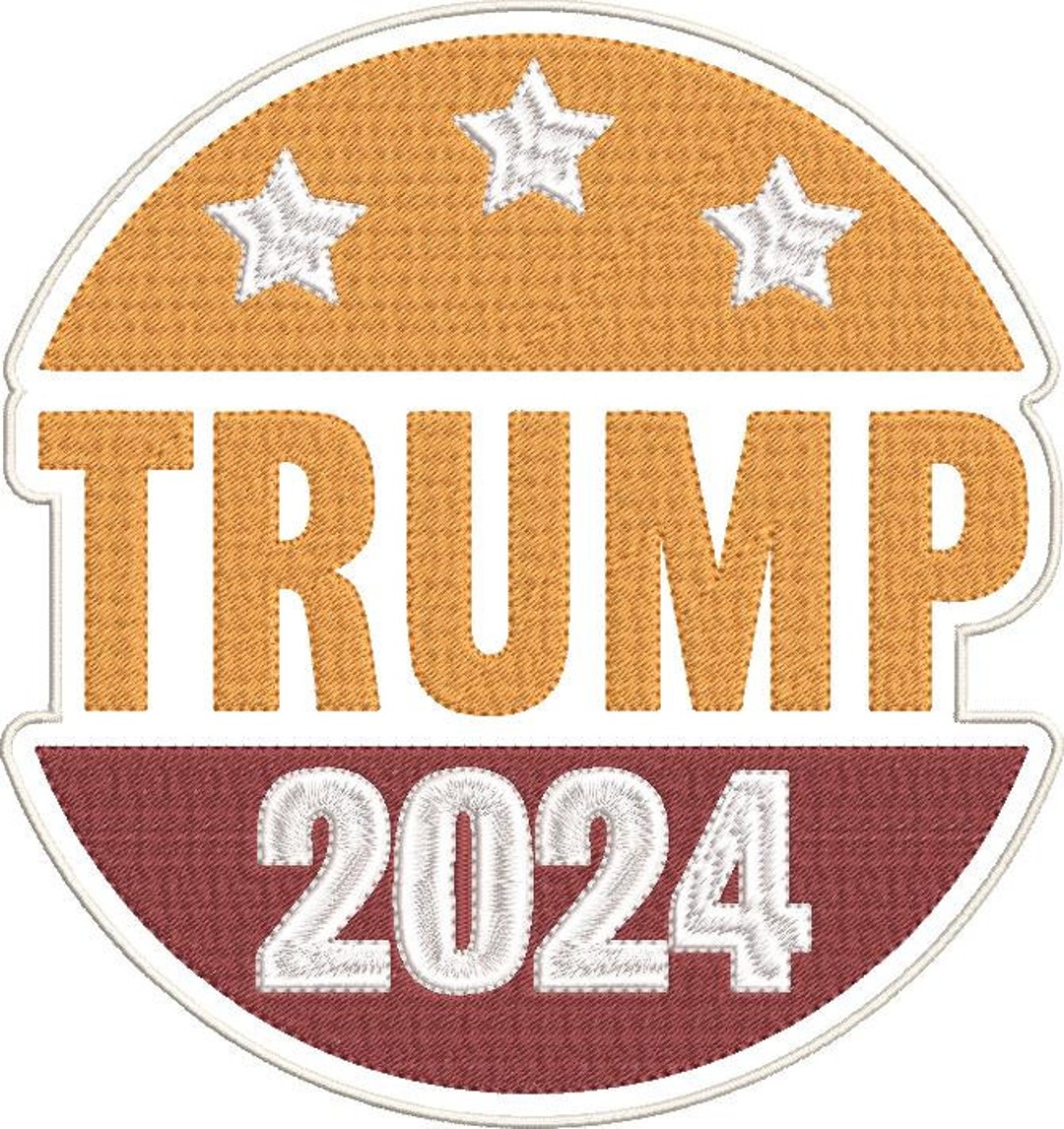 2024 Trump Machine Embroidery Design 46 - Etsy