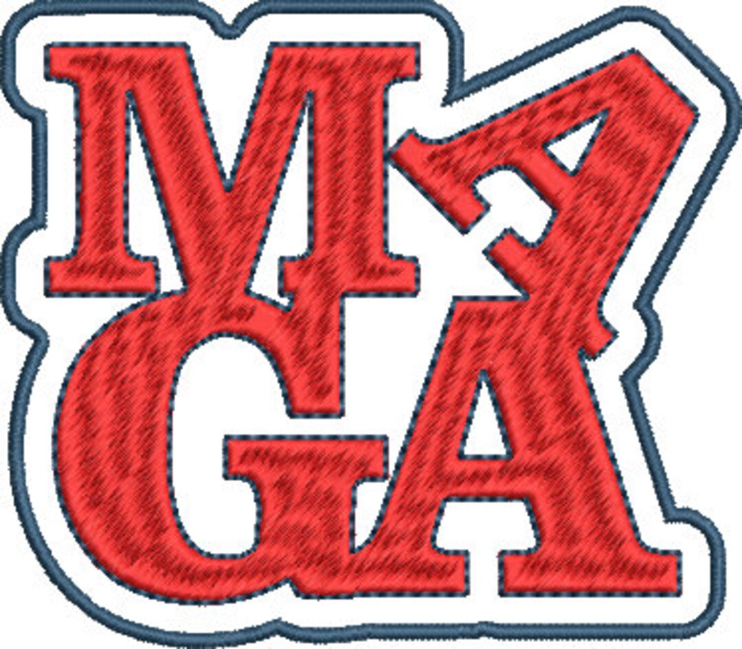 MAGA 2024 Machine Embroidery Design 4 - Etsy