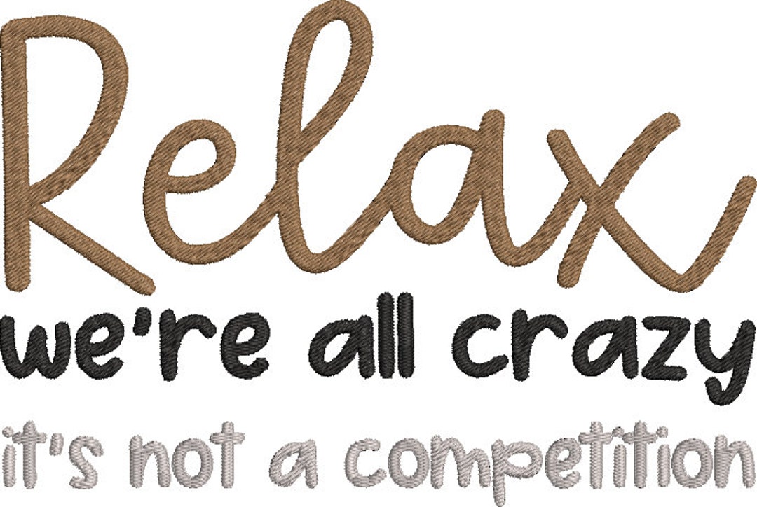 Funny Sayings Machine Embroidery Design 3 - Etsy