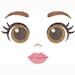 Doll Faces Embroidery Designs Digital Collection for Multiple Machine ...