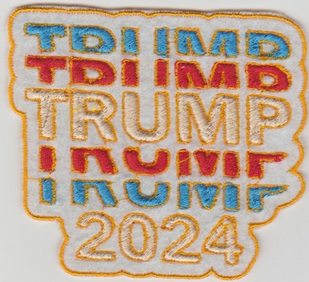 2024 Donald Trump Iron-on Patch 7 - Etsy