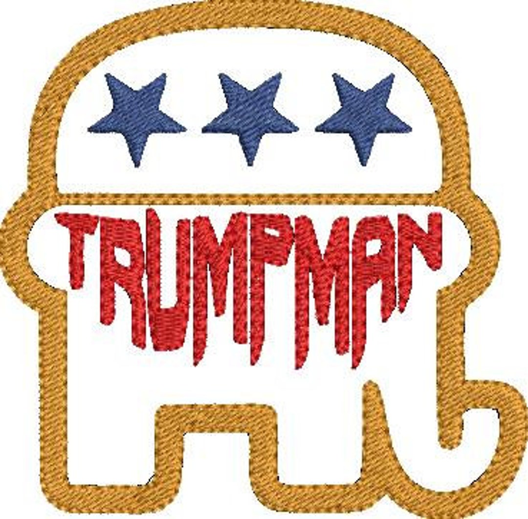 2024 Trump Machine Embroidery Design 19 - Etsy