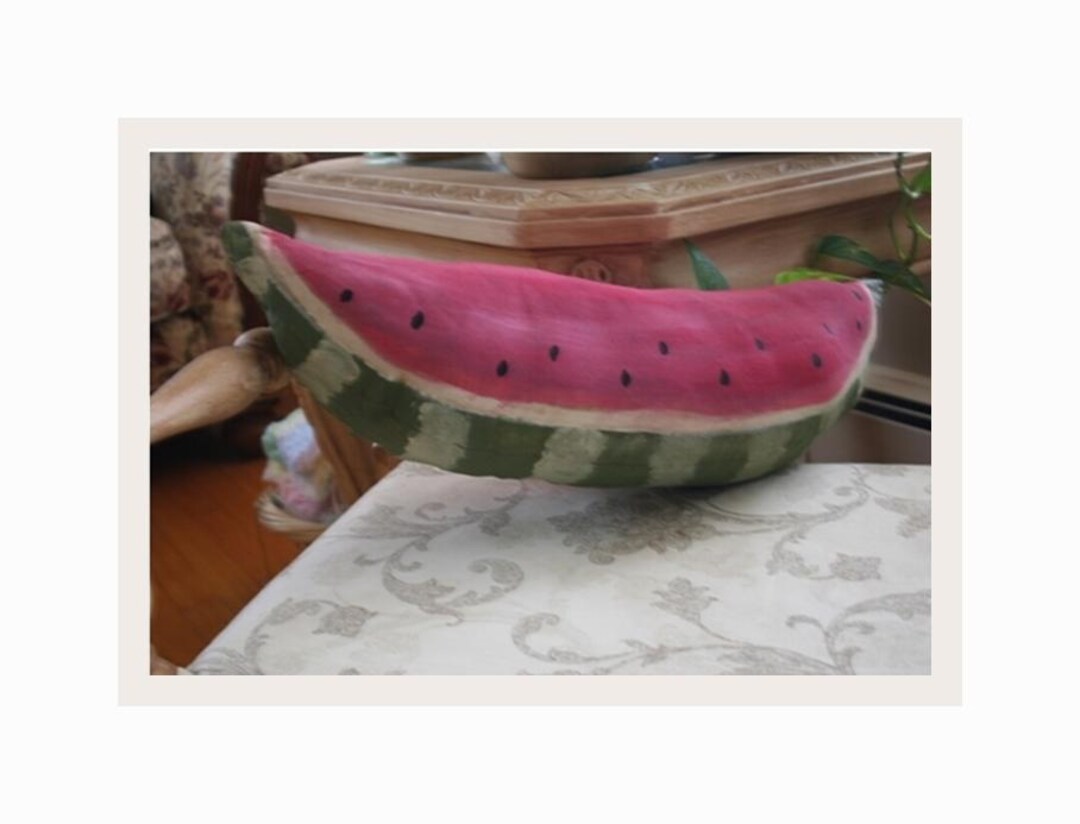 Primitive Watermelon Sewing Pattern: Craft Your Own Primitive Fabric ...