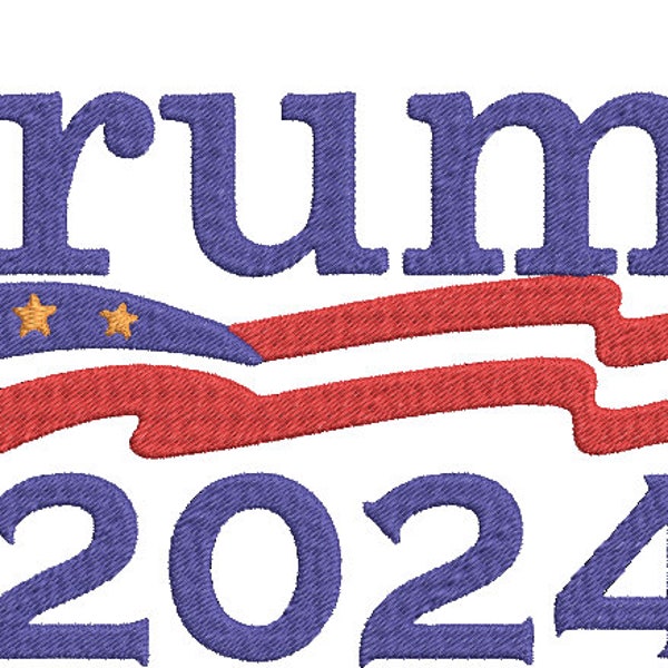 Trump Embroidery - Etsy