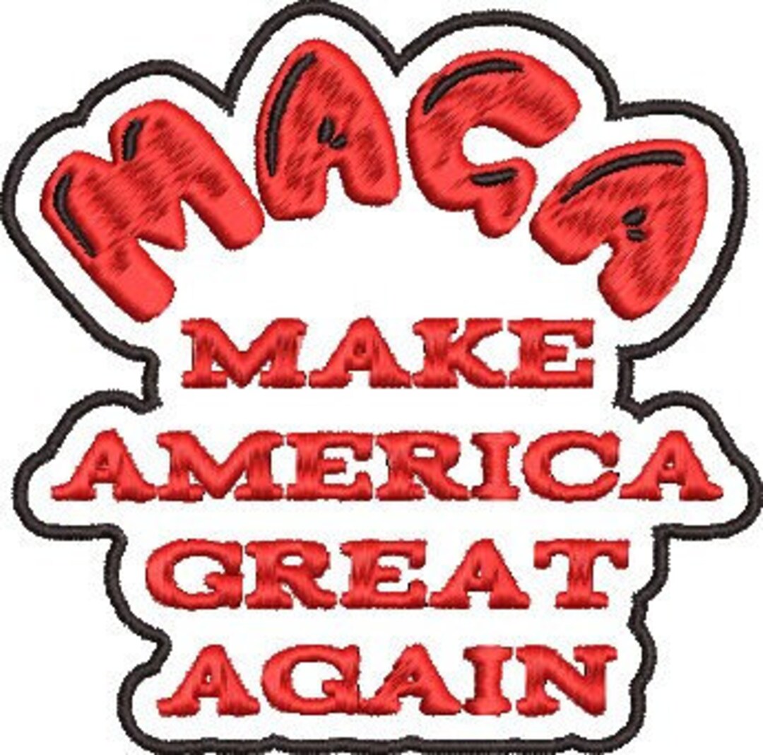 MAGA 2024 Machine Embroidery Design 3 - Etsy