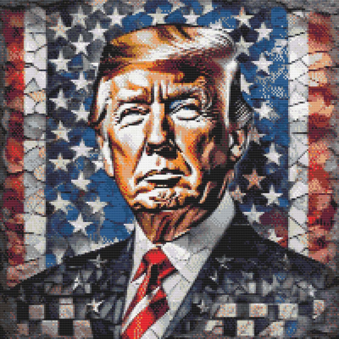 NEW MAGA Cross Stitch Pattern 50 - Etsy