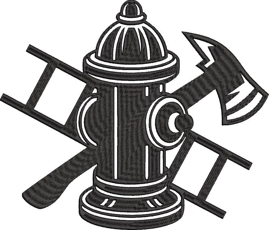 Firefighter Embroidery Design Collection: Digital Patterns for Machine ...