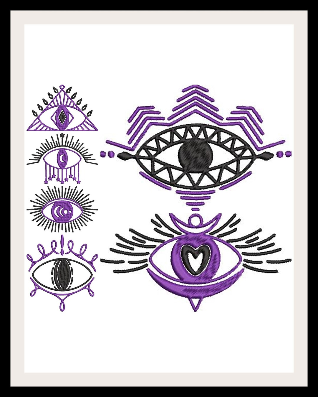 Mystical Machine Embroidery Design Bundle: Digital Downloads for ...