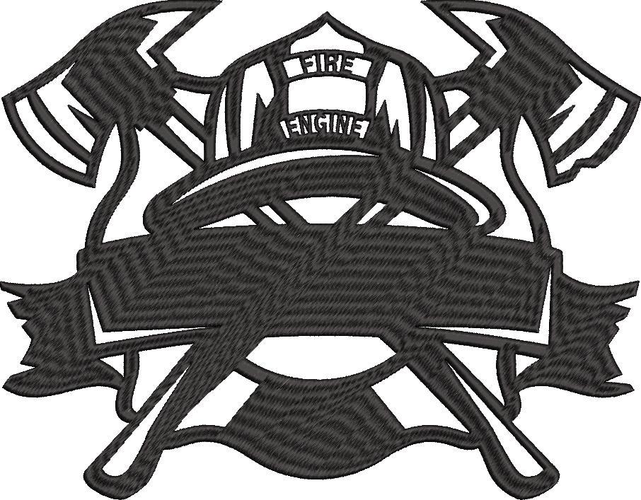 Firefighter Embroidery Design Collection: Digital Patterns for Machine ...