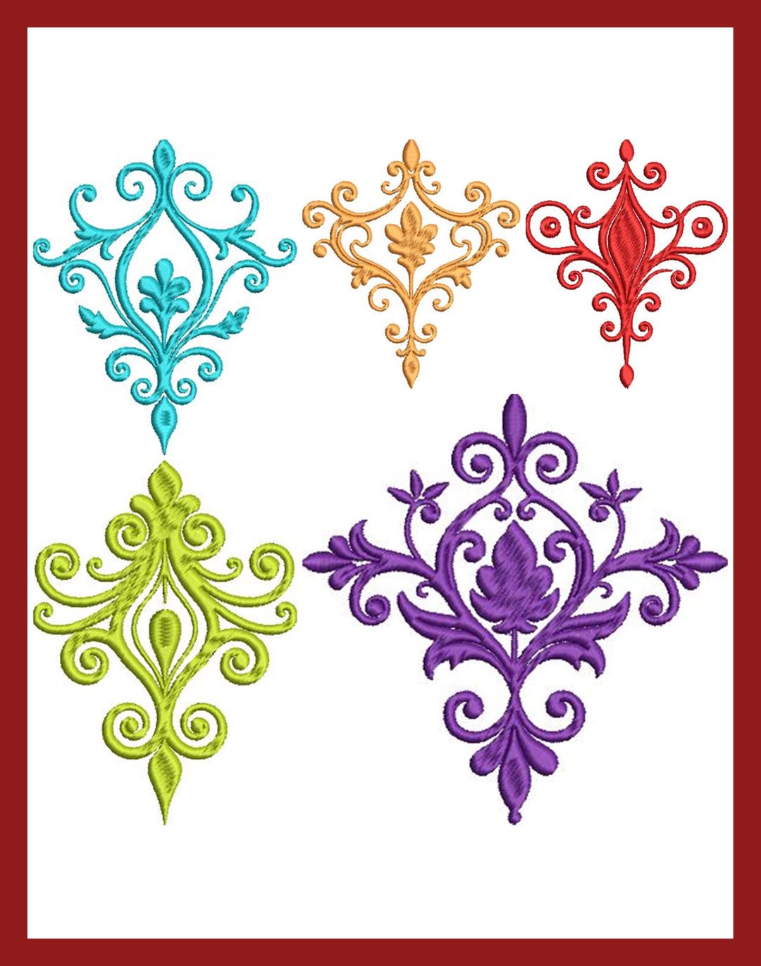 Enchanting Sconce Embroidery Patterns: Multi-format Machine Designs for ...