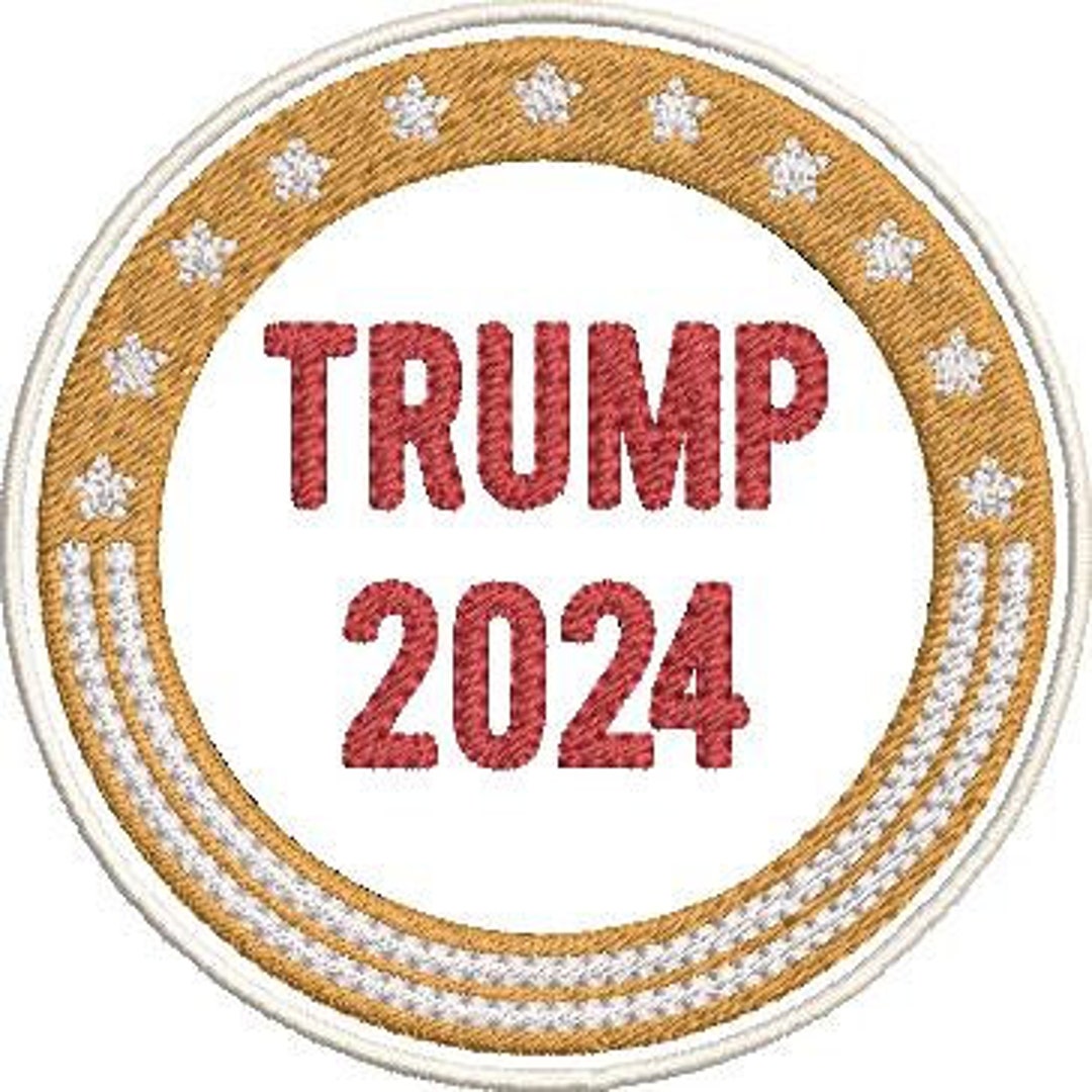 2024 Trump Machine Embroidery Design 22 - Etsy