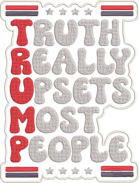 2024 Trump Machine Embroidery Design 49 - Etsy