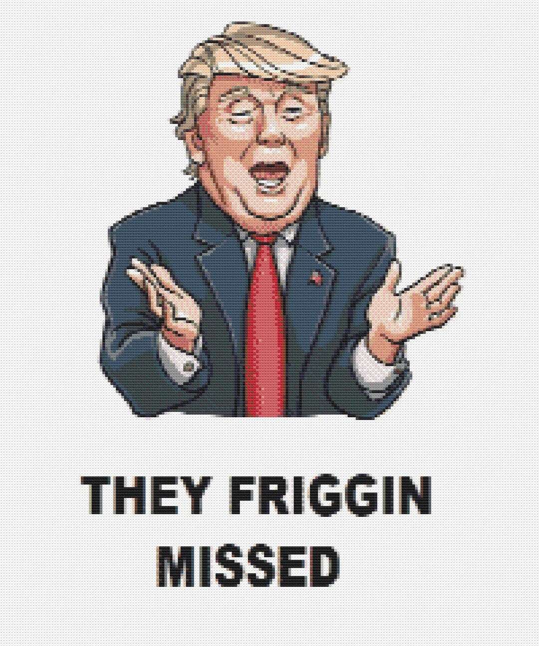 NEW MAGA Cross Stitch Pattern 41 - Etsy