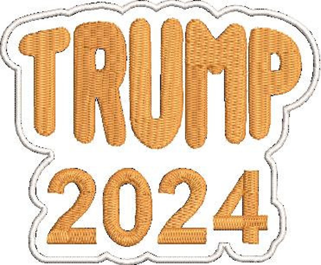 2024 Trump Machine Embroidery Design 30 - Etsy