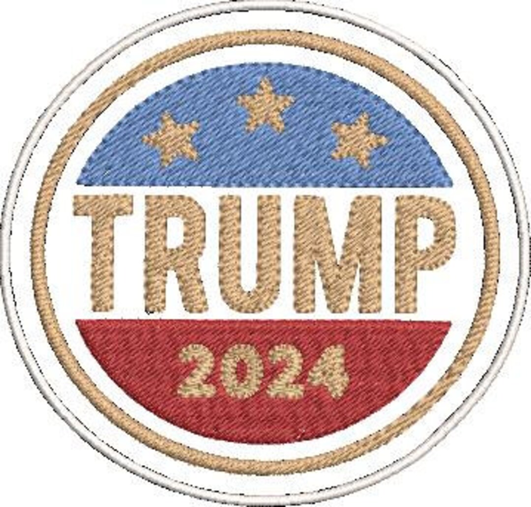 2024 Trump Machine Embroidery Design 18 - Etsy