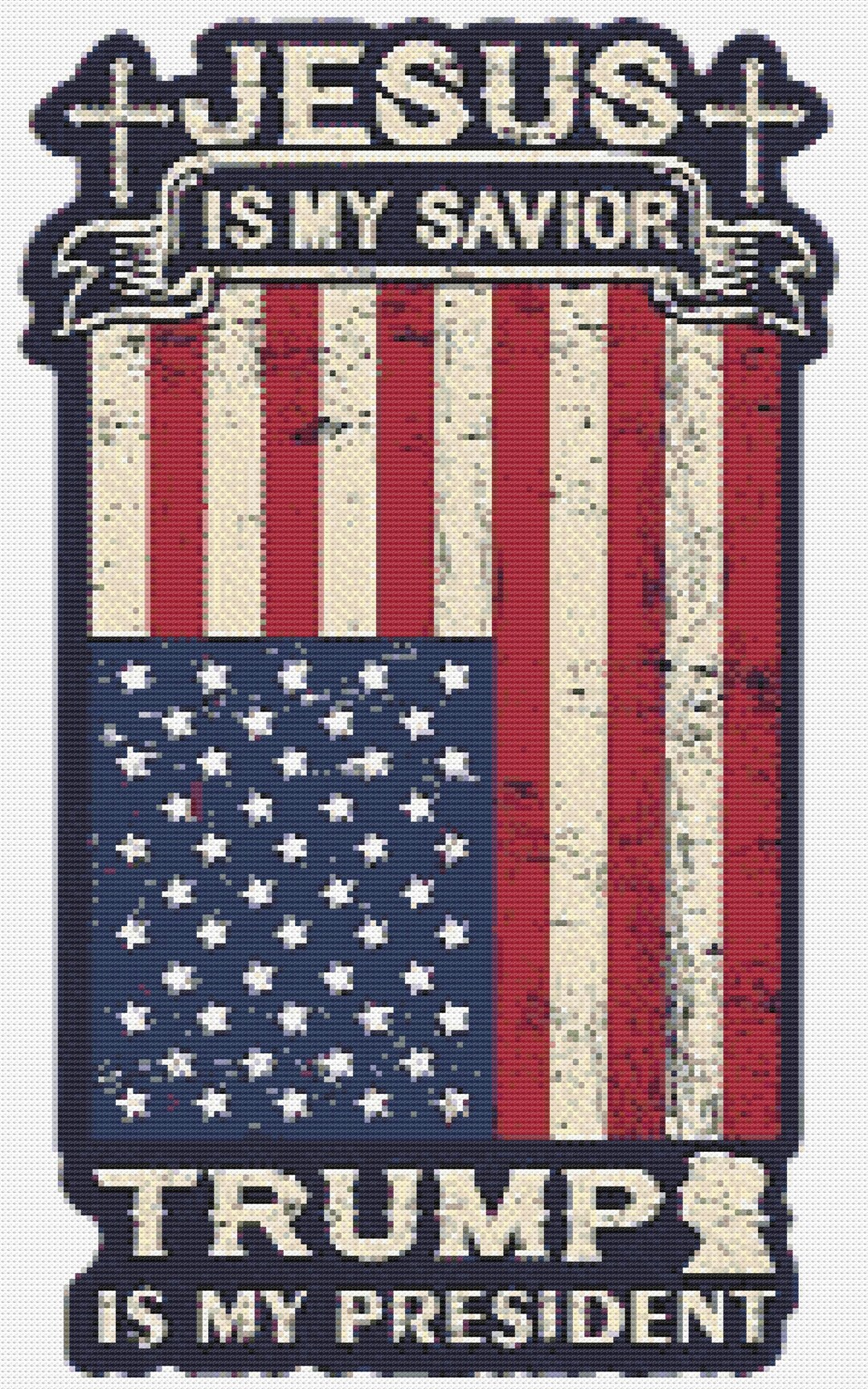 NEW MAGA Cross Stitch Pattern 78 - Etsy