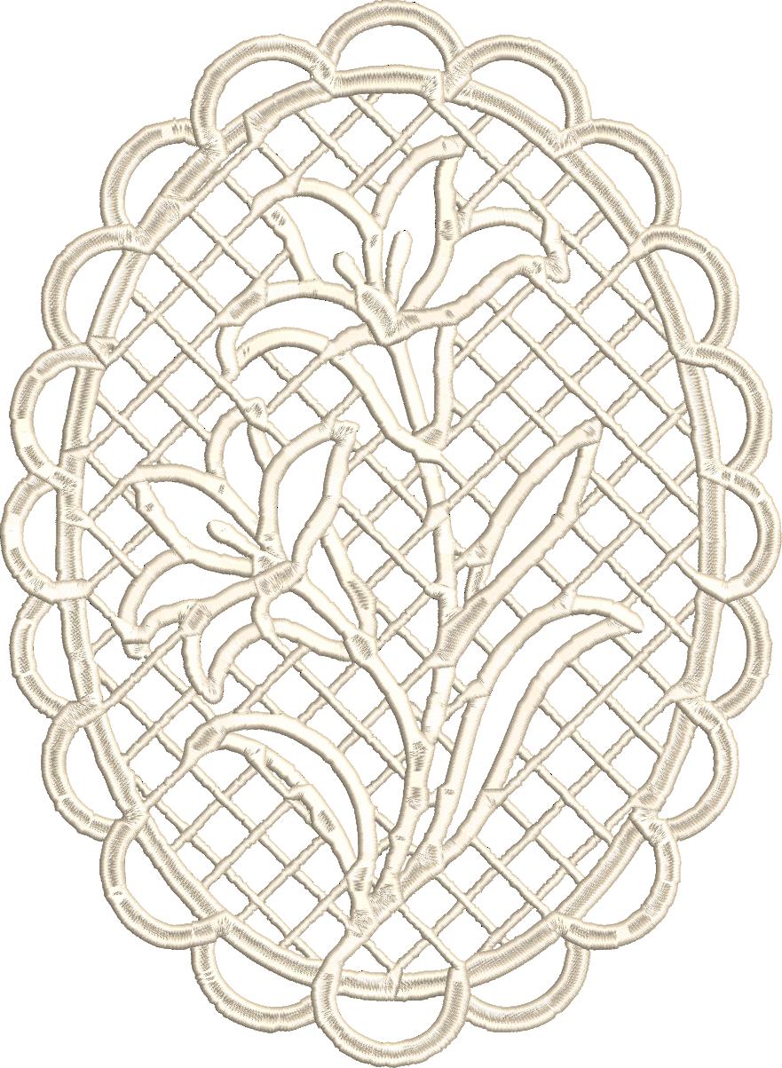 Brooch Embroidery Pattern Multi-format Machine Design - Etsy