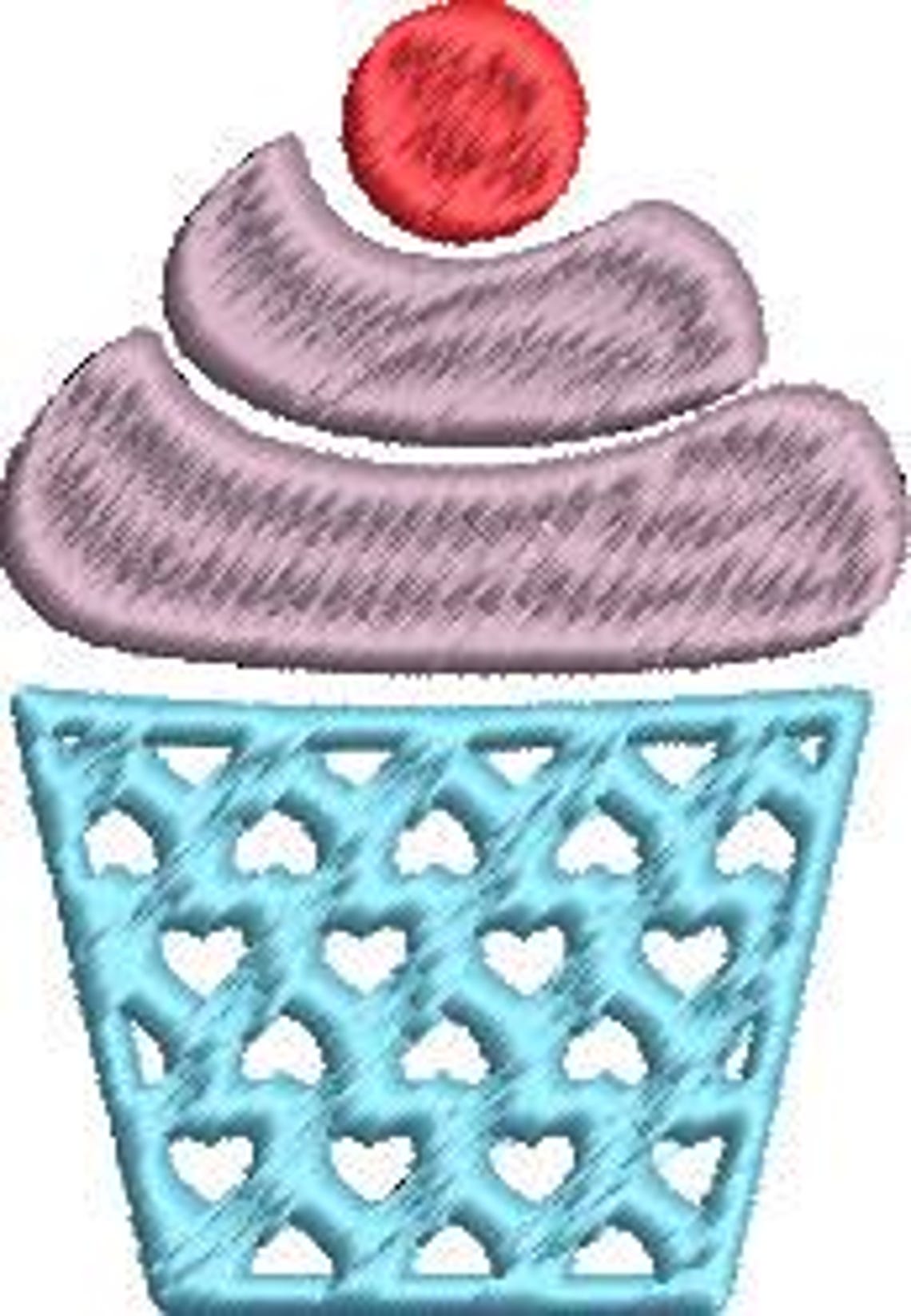 Delightful Cupcake Embroidery Designs: Digital Bundle for Machine ...