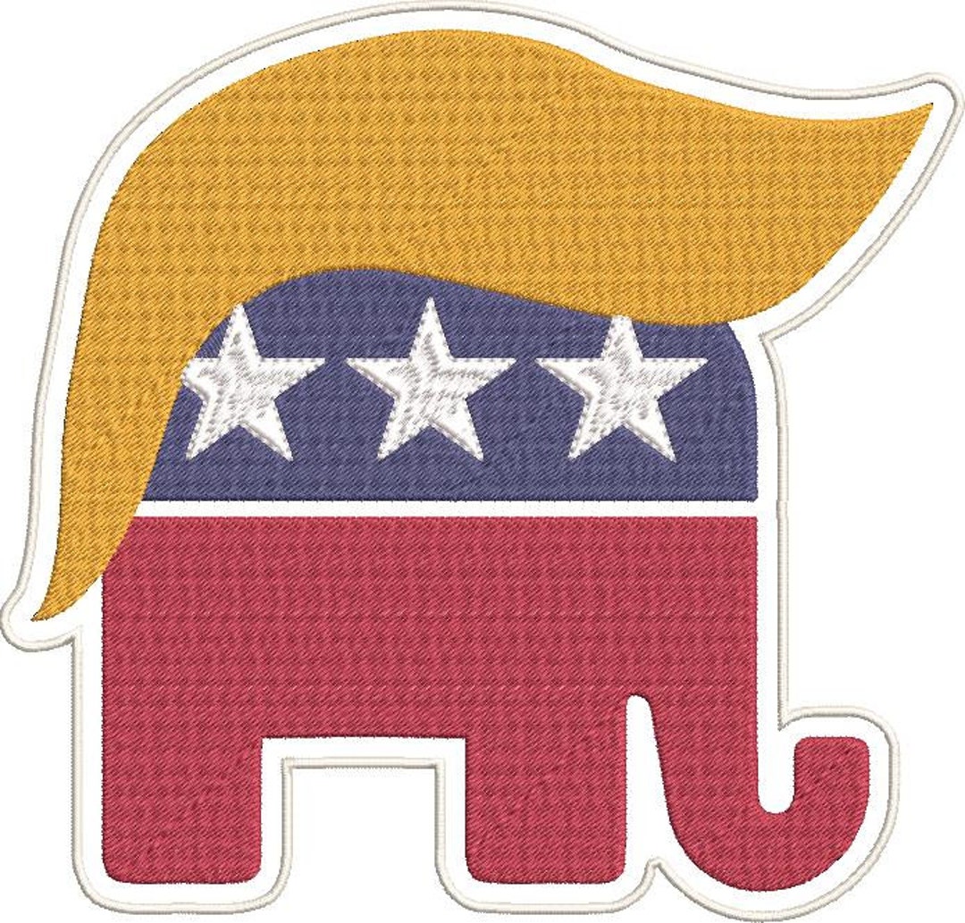 2024 Trump Machine Embroidery Design 48 - Etsy