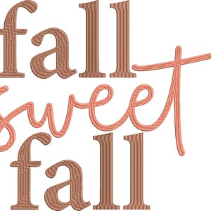 Autumn Embroidery Designs: Digital Bundle for Machine Stitching ...