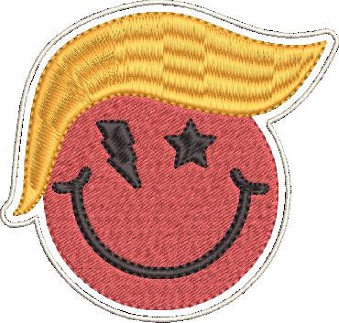 2024 Trump Machine Embroidery Design 18 - Etsy